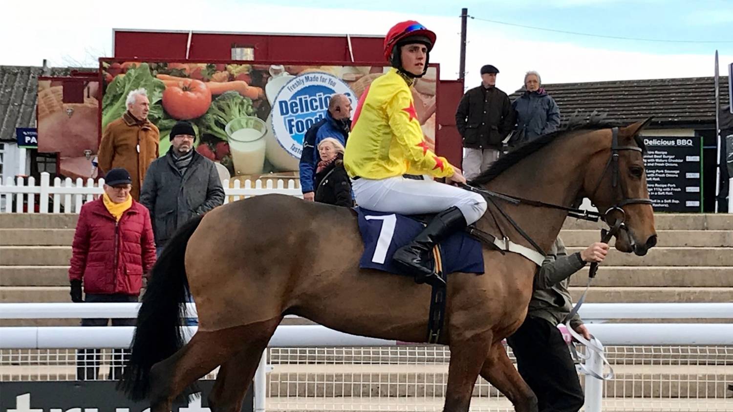 Winning by eleven lengths